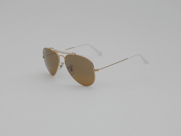 Ray-Ban sunglasses RB 3407 Outdoorsman II Rainbow col.001/3K | Occhiali ...