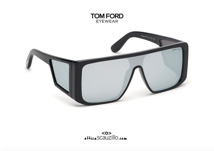 Sunglasses TOM FORD ATTICUS FT710 col.01C black silver | Occhiali ...