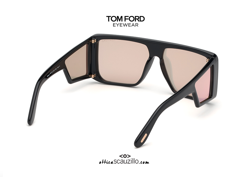 Sunglasses TOM FORD ATTICUS FT710 col.01Z black pink | Occhiali ...