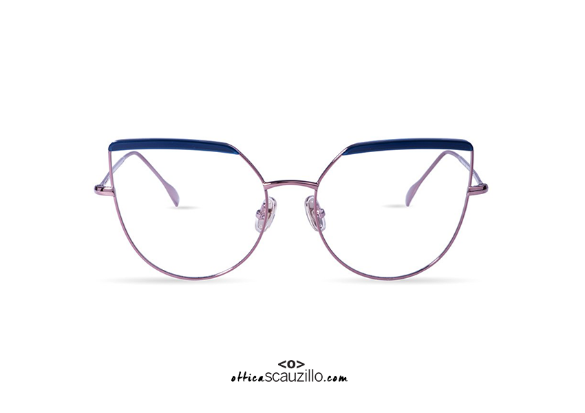 Metal eyeglasses Jplus Oprah 1026 col. Blue | Occhiali | Ottica Scauzillo