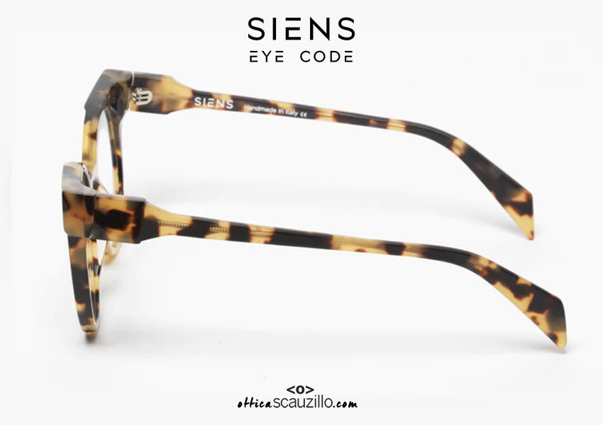 Round cat eye eyeglasses SIENS EYE CODE 061 yellow havana tokyo ...