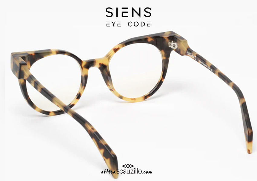 Round cat eye eyeglasses SIENS EYE CODE 061 yellow havana tokyo ...