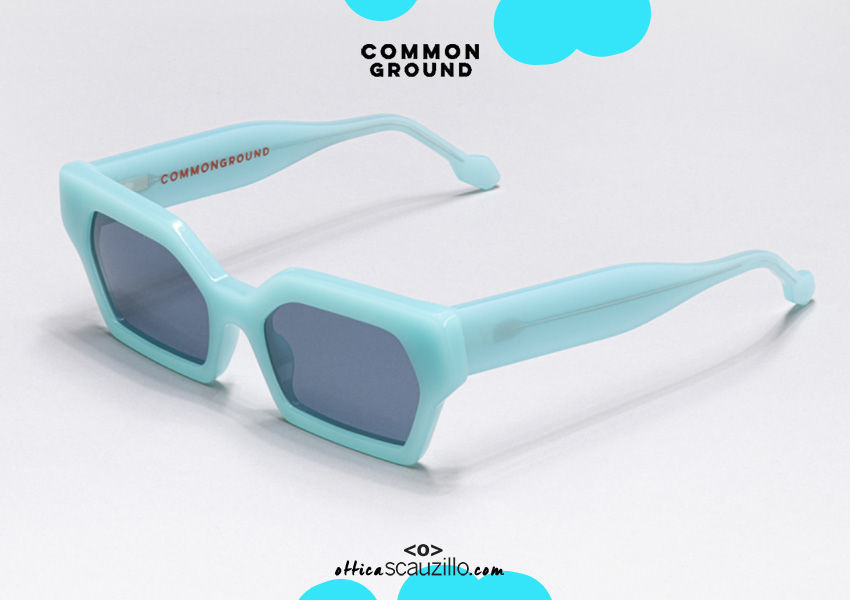 Rectangular cat eye sunglasses COMMONGROUND XOXO Hugs and Kisses col ...