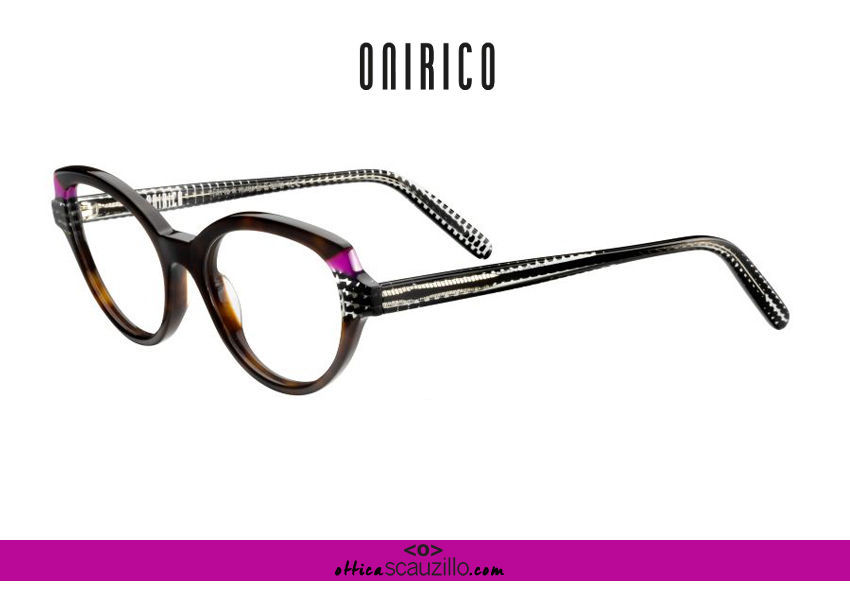New oval eyeglasses in ONIRICO ON99 acetate col.351 in three colors ...