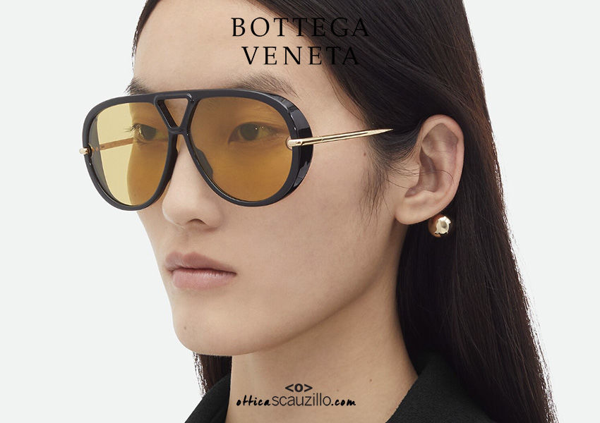 Bottega Veneta BV 1273 jewel aviator sunglasses | Occhiali | Ottica Scauzillo